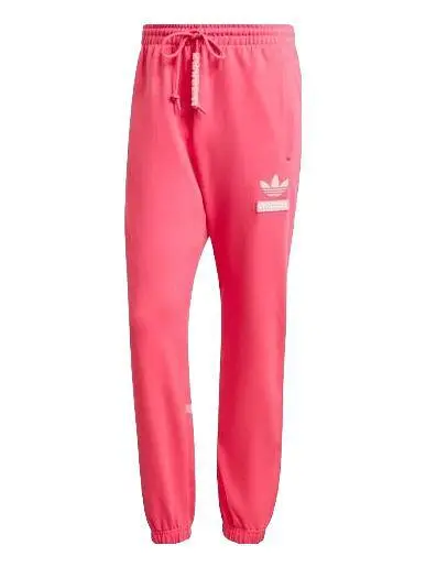 Adidas Originals Big Trfl Pants Lace-up Leggings For - Pink