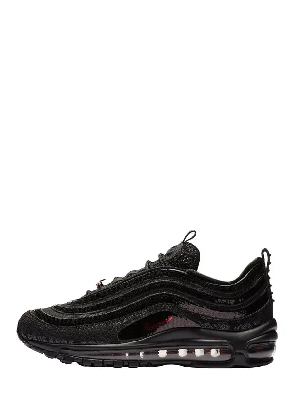 Nike Max 97 Sequined Sneakers - Black/red