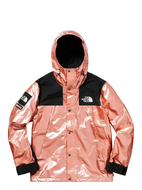 Supreme X The North Face Metallic Mountain Parka - Rose Gold