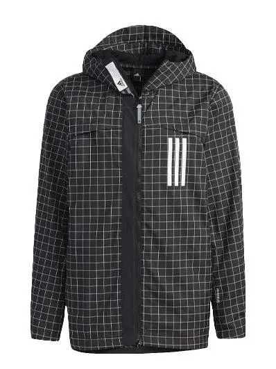 Adidas Wnd Sports Windproof Hooded Jacket - Black