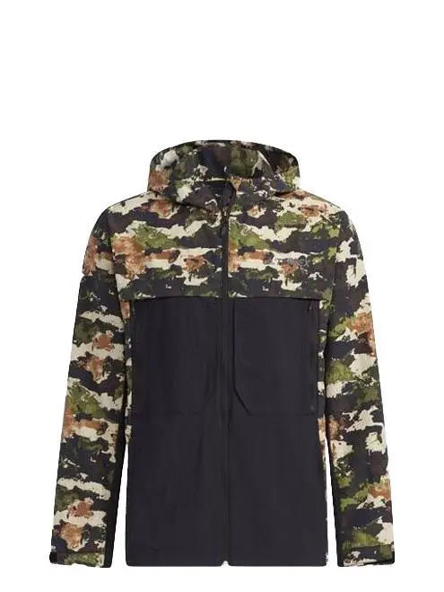 Adidas Festiv Aop Wb Hooded Jacket - Brown