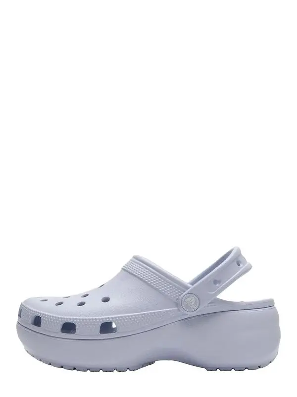 CROCS Classic Platform Clogs - Blue
