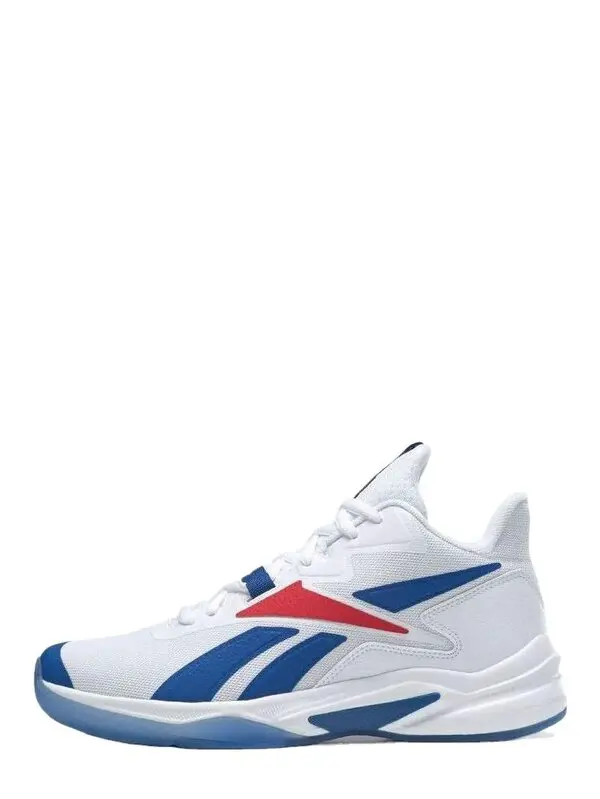 REEBOK More Buckets Mid Top Sneakers - White/blue