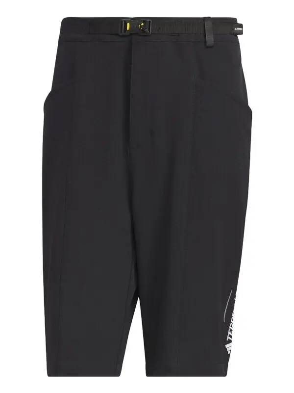 Adidas National Geographic Cargo Shorts - Black