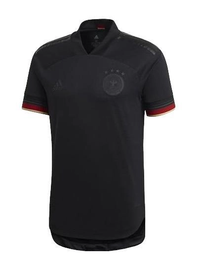 Adidas Germany Authentic Jersey Short Sleeve - Black/red