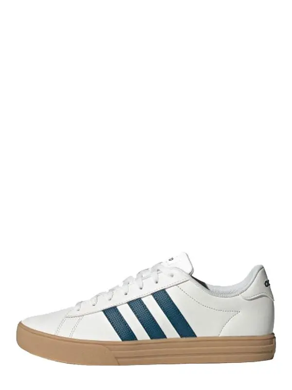Adidas Neo Daily 2.0 Low Top Sneakers - White/brown/blue