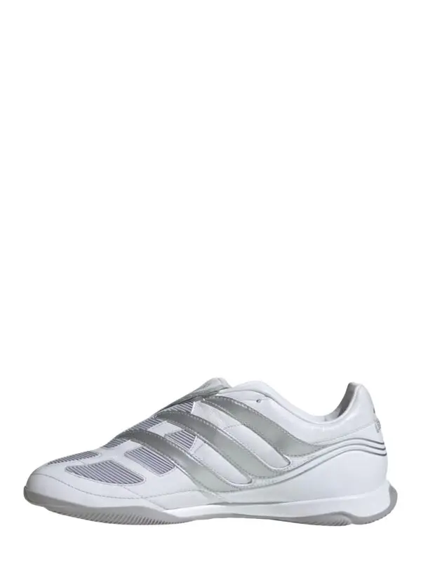 Adidas Predator Precision Street Court Sneakers - White/silver Metallic/iron Metallic