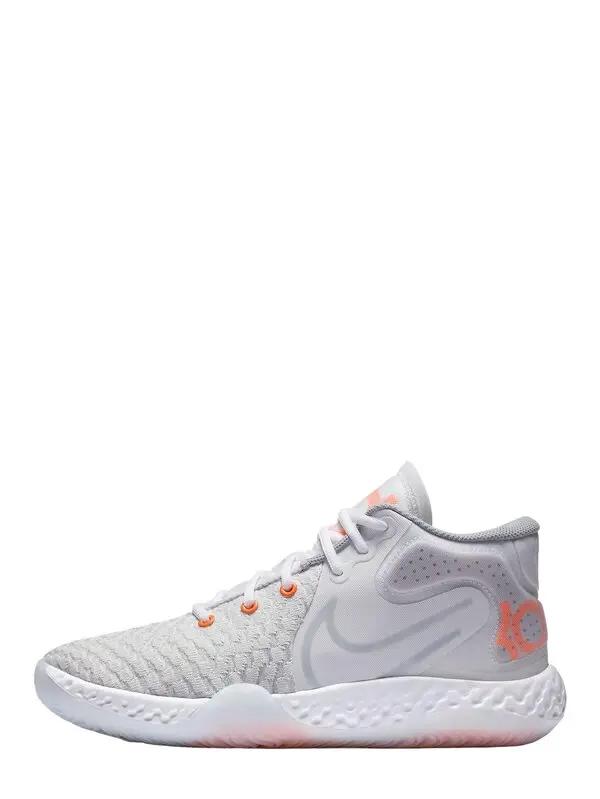 Nike Kd Trey 5 Viii Ep "white Total Orange - White/grey
