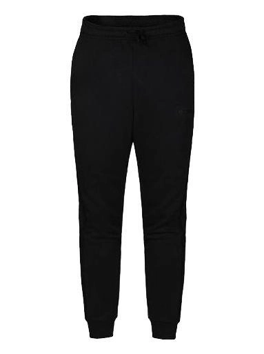 Adidas Classic Logo Drawstring Fleece Lined Sports Pants - Black