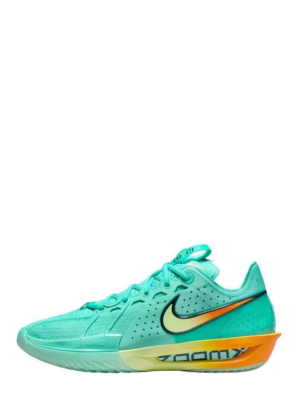 Nike Zoom Gt Cut 3 Ep Dv2918-301 Athletic Sneakers - Bleached Turquoise/barely/volt
