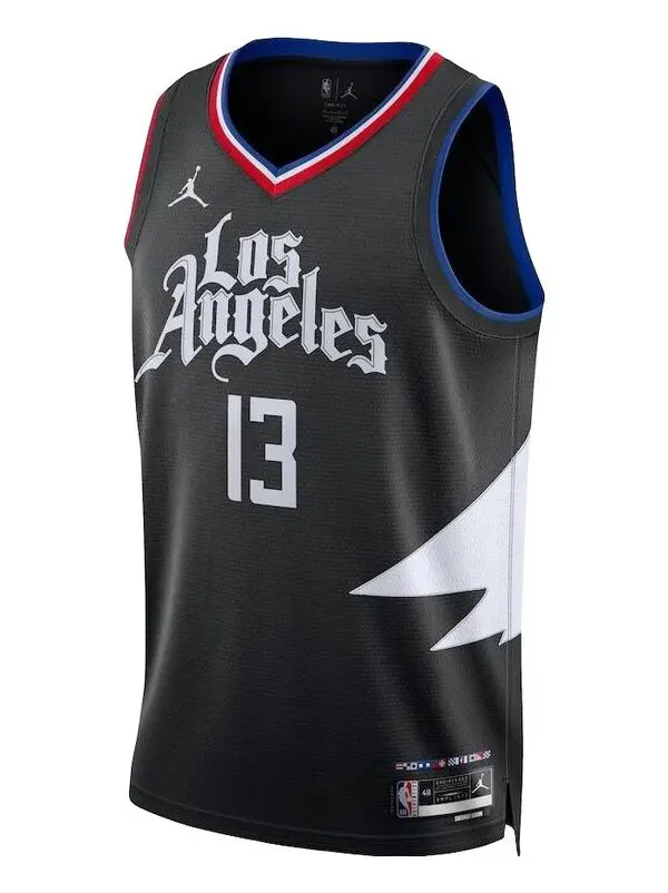 JORDAN Air Los Angeles Clippers Statement Edition Dri-fit Nba Swingman Jersey - Black
