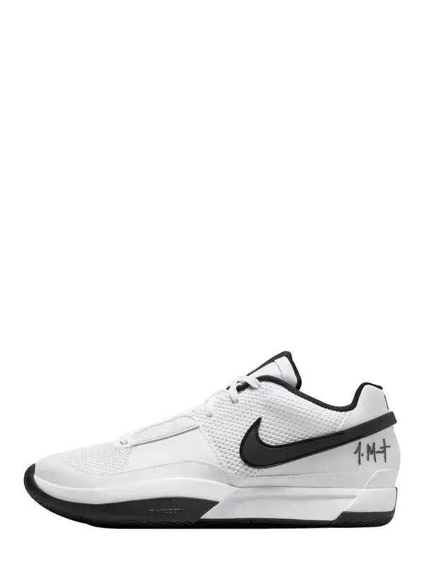 Nike Ja 1 Tb Low Top Sneakers - White/black