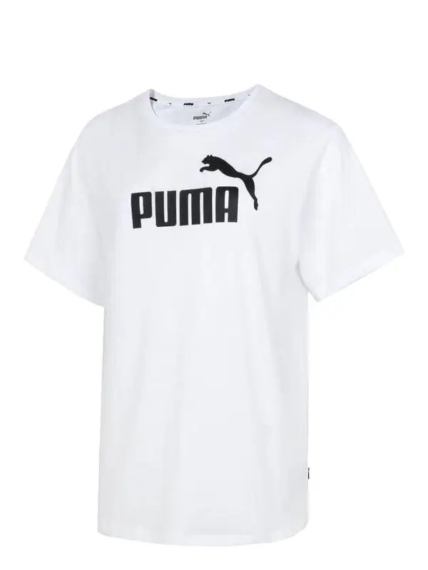 PUMA Logo Graphic T-shirt - White/black