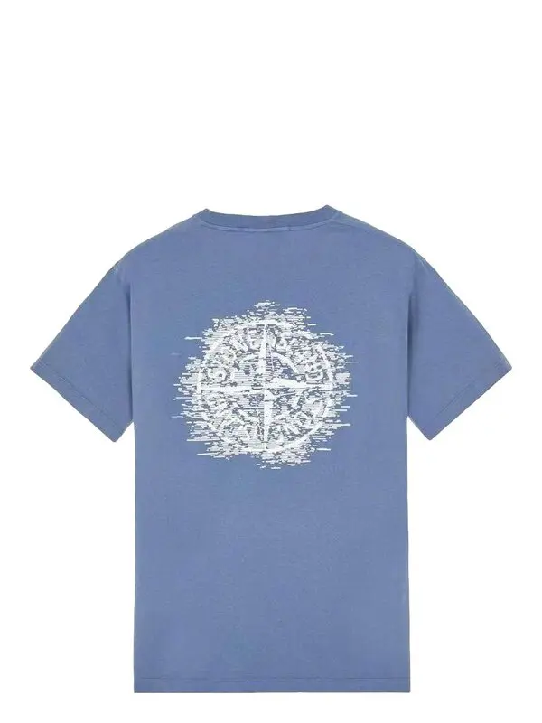 Stone Island Institutional One Graphic T-shirt - Light Blue