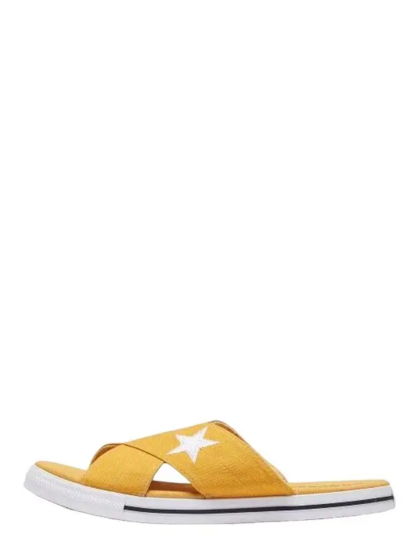 CONVERSE One Star Slide Sandals - Yellow