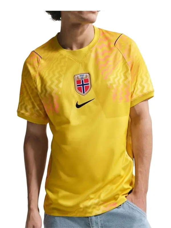 Nike Norway 2026 Stadium Goalkeeper Dri-fit Replica Jersey - Lightning/black
