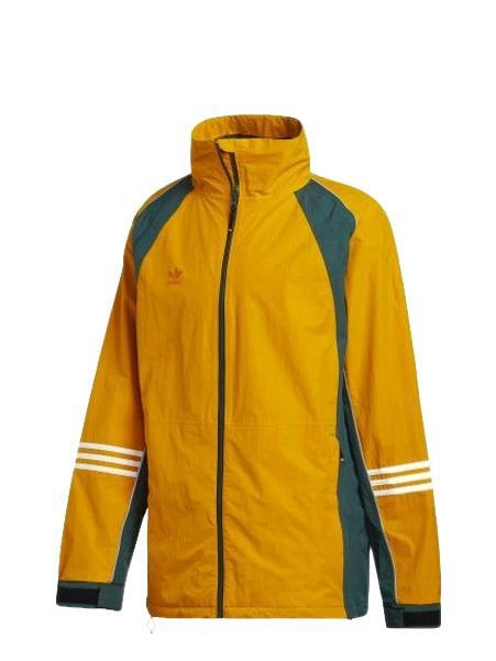 Adidas Originals Colorblocked Zip-up Track Jacket - Yellow