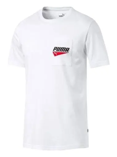 PUMA Pocket T-shirt - White