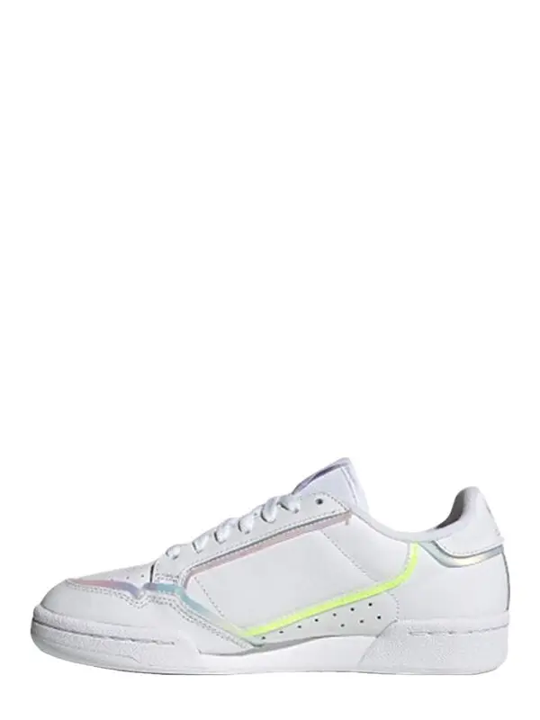 Adidas Continental 80 Sneakers - White/purple/yellow