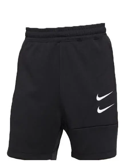 Nike Swoosh Casual Sports Shorts - Black