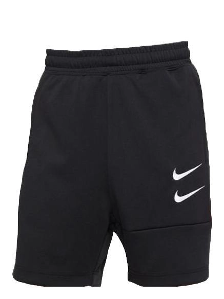 Nike Swoosh Casual Sports Shorts - Black