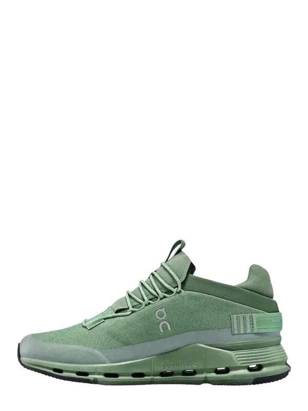 On Cloudnova Sensa Sneakers - Fern/white