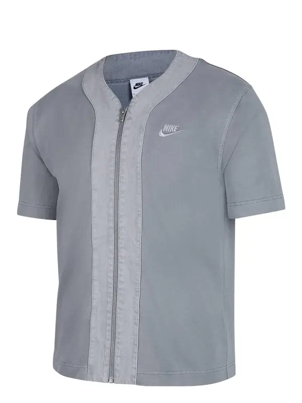 Nike French Terry Cardigan With Logo Detail - Multi-color