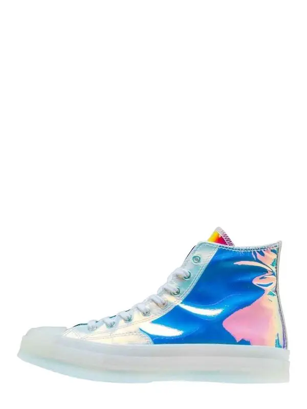 CONVERSE Chuck 70 Hi Iridescent Sneakers - Silver