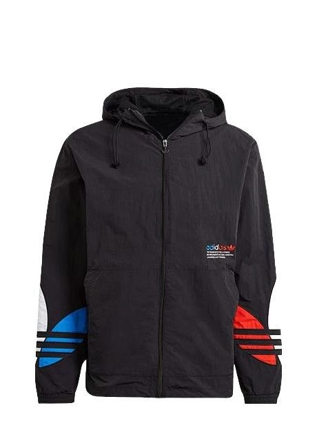 Adidas Originals Tricol Windbreaker Jacket - Black