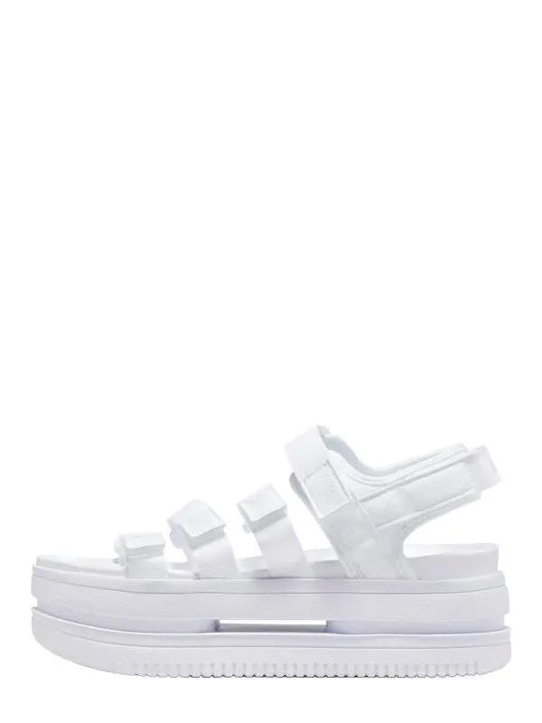 Nike Icon Classic Platform Sandals - White