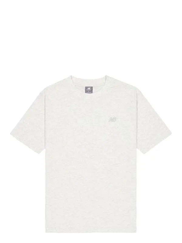 NEW BALANCE Athletics Cotton T-shirt Asia Sizing - Ash Heather