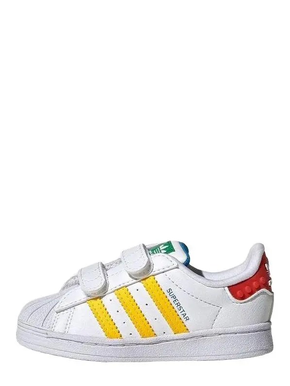 Adidas Lego X Superstar Sneakers - Cloud White/pantone/pantone