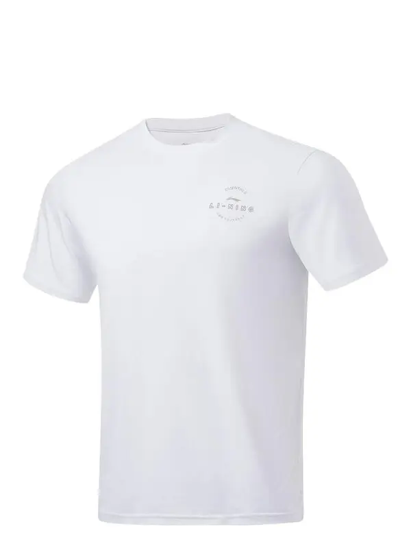 LI-NING Logo Training Quick-drying T-shirt - White