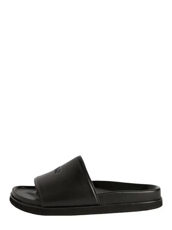 Off-White Cloud Off Stamp Slider - Black