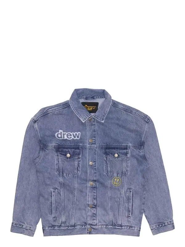 Drew House Mascot Trucker Jacket - Stone Wash