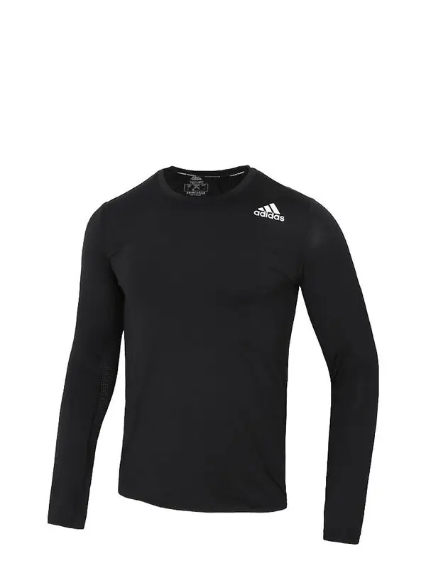 Adidas Tf Turf Ls Crewneck Long Sleeve Training Shirt - Black