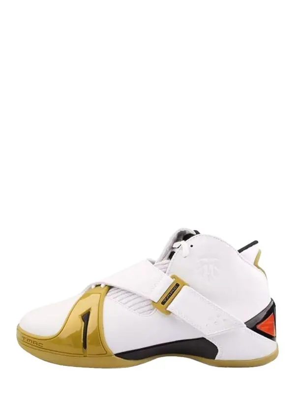 Adidas T-mac 5 Mid Top Sneakers - White/gold