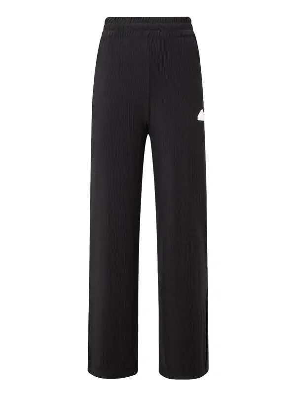 Adidas Ct Knit Wide Leg Pants - Black