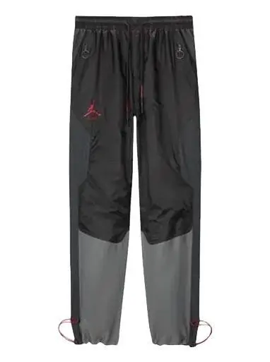 JORDAN X Off-white Knitted Nylon Sports Pants Asia Sizing - Black