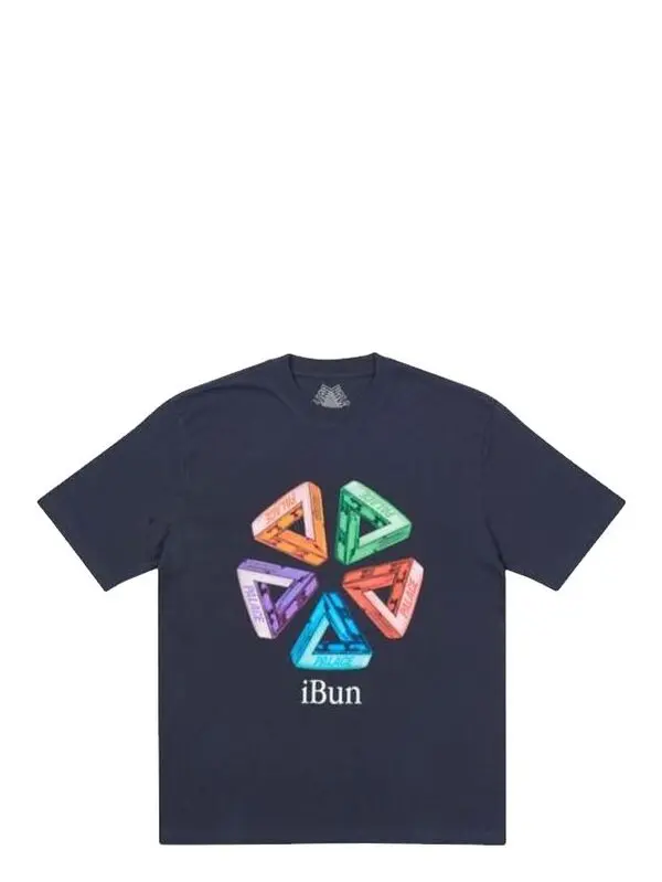 PALACE Fw21 Ich Bun T-shirt Ibun Logo T-shirt - Navy