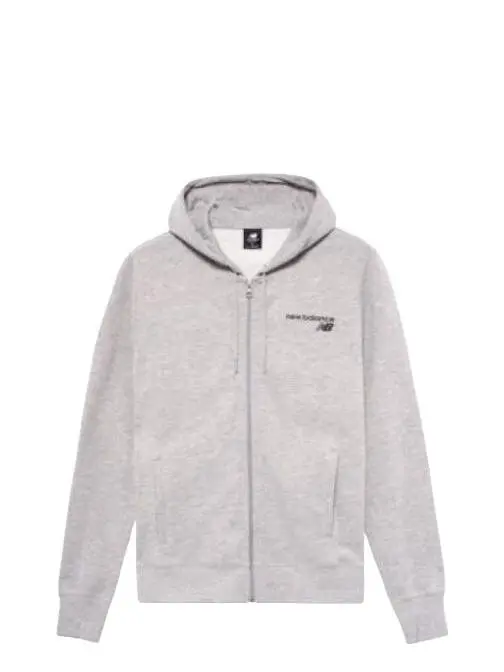 NEW BALANCE Classic Core Zhd Hooded Jacket - Grey/black