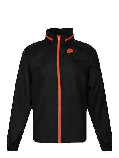 Nike Full-length Zipper Cardigan Jacket - Black