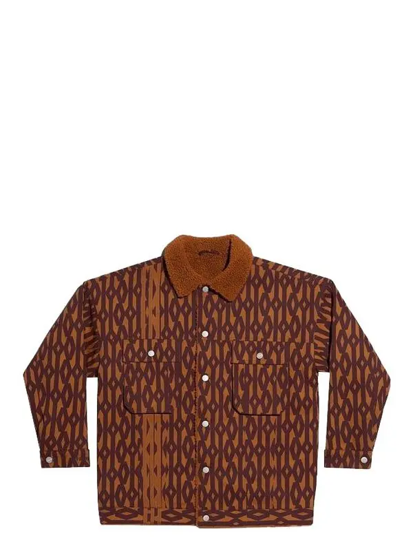 Adidas Originals X Ivy Park Printed Jacket - Redbrown