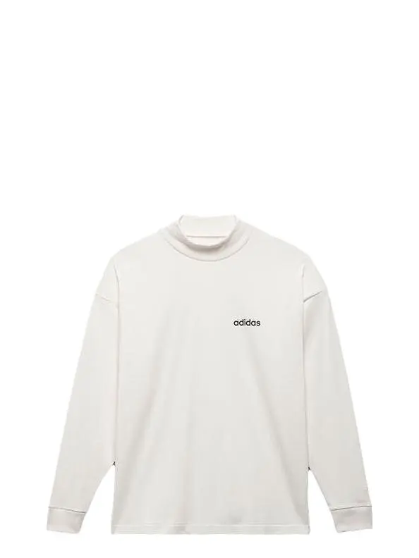 Adidas Basketball Long Sleeve Tee - Cloud White