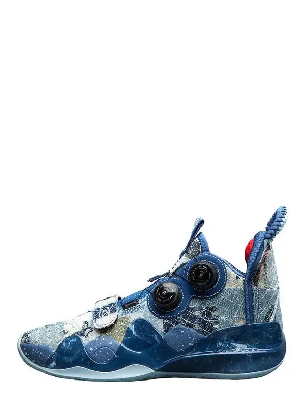 LI-NING Way Of Wade Infinite 'moment' High Top Athletic Sneakers - Black/blue