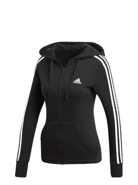 Adidas Hooded Track Jacket - Black
