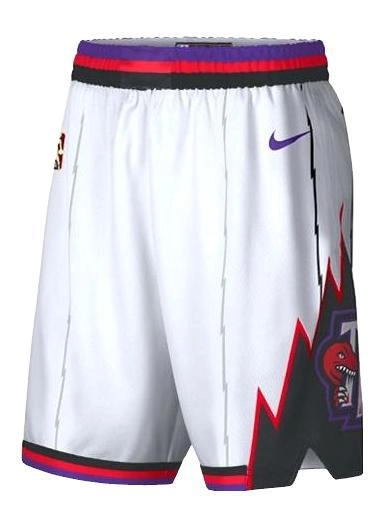 Nike Toronto Raptors Classic Edition Swingman Shorts - White