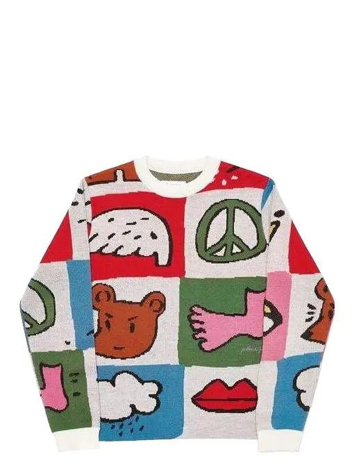 PALACE Jcdc2 Knit Sweater - Multi-color