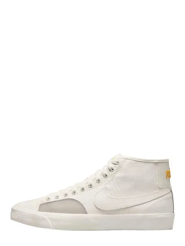 Nike Blazer Court Mid Premium Sb High Top Sneakers - White
