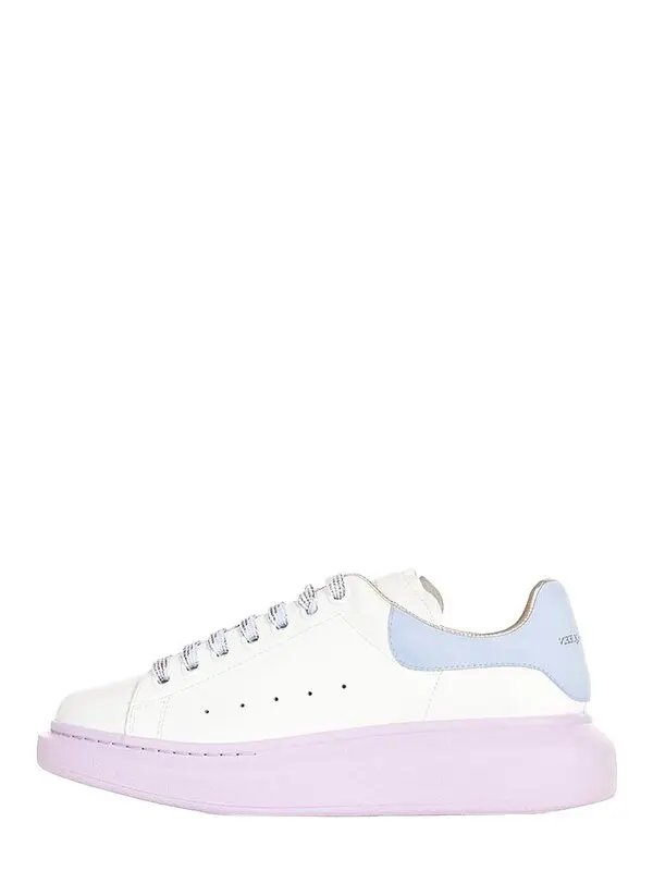Alexander McQueen Oversized Sneaker - White/blue/lilac